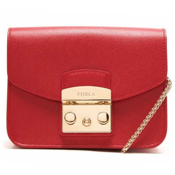 Furla | Bags | Furla Shoulder Bag Metropolis Ruby Red Are Rub | Poshmark